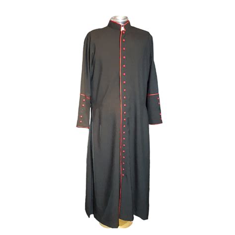 Cassock With Buttons Piping And Cuff Tailored African Praise