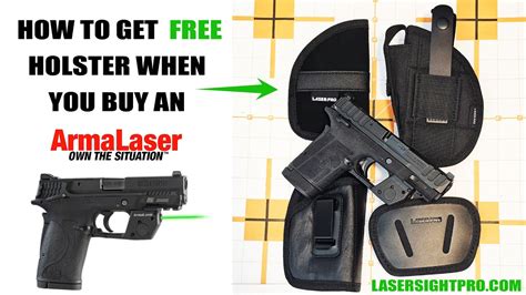 Free Holster When You Buy An Armalaser Laser Sight Like The Tr28 For The Sandw Equalizer