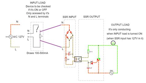 Current Can I Modify This AC AC SSR Module To Allow It Be Connected In Series With A Load At