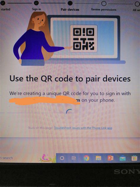 Phone Link Stuck On Generating Qr Code Yourphone
