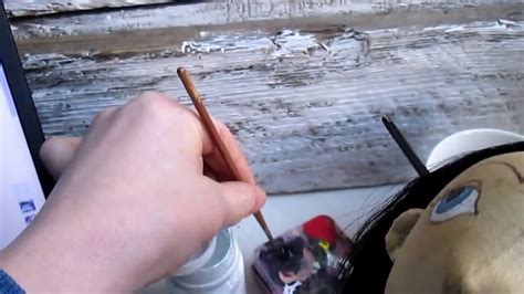 роспись лица текстильной кукле Youtube