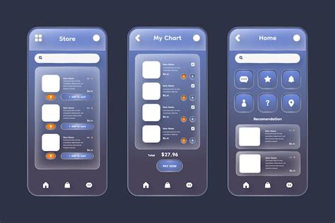 premium vector realistic ui design