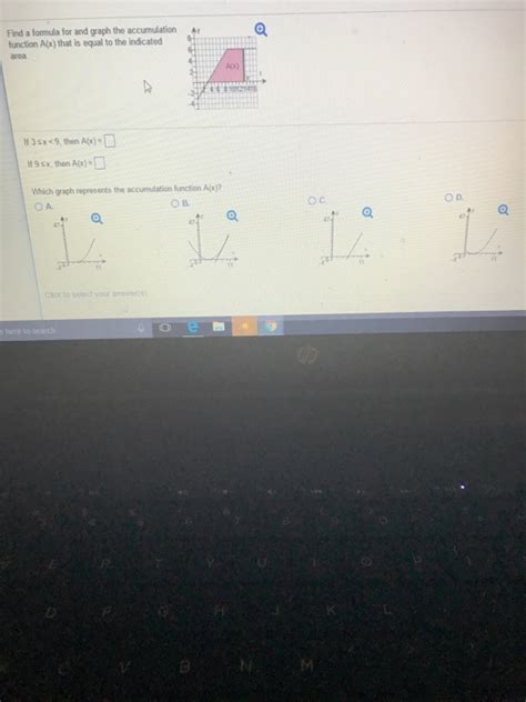 Solved Find A Formula For And Graph The Accumulation