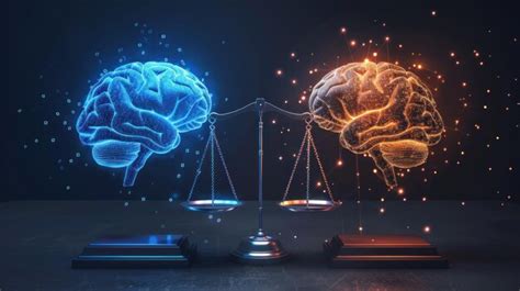 Balance Of The Mind A Digital Representation Of Cognitive Equilibrium Premium Ai Generated Image