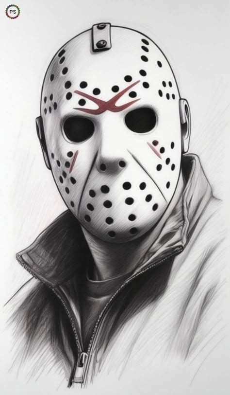 Horror Movies Characters Drawing