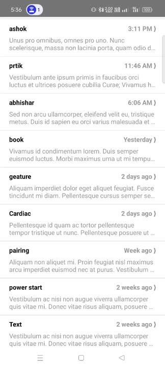 Bharat Kumar Seervi On Linkedin Gmail Like Swipeable Row With React