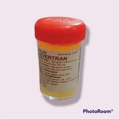 Salep Levertran Salep Untuk Luka Dan Luka Bakar Lazada Indonesia