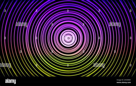 Abstract Hypnotic Colorful Spiral Animmation Pulsating Psychedelic