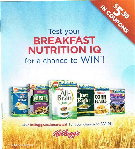 Watch Your Mail Flyers For New Kelloggs Coupon Booklet Canadian