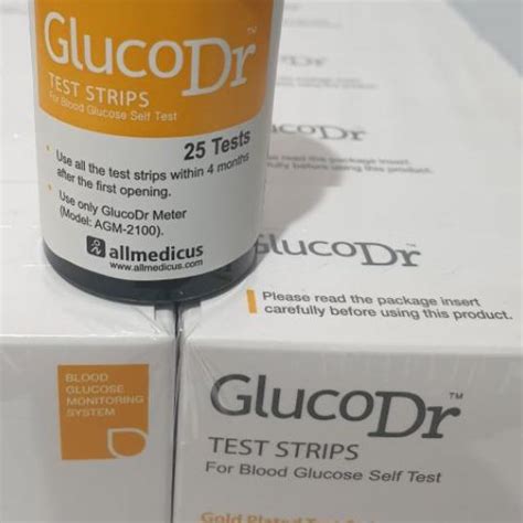 Jual Strip Gluco Dr E 8 Agm 2100 Biosensor Stik Gluco Dr Stik Gula