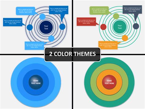 Concentric Circles PowerPoint Template Business Powerpoint Templates Powerpoint Templates