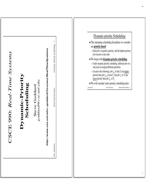 Lecture 3 Pdf Scheduling Computing Operations Research
