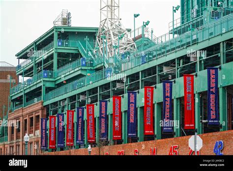 A Famous Landmark In Boston Fenway Park Boston Massachusetts