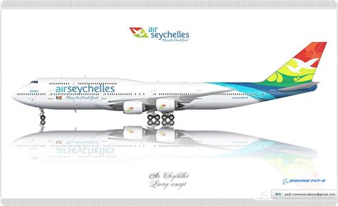Air Seychelles Livery Concept Air Seychelles Boeing 747