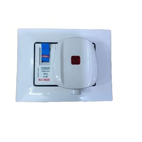 Seer® Modular Ac Box With 25amps Single Pole Mcb Protected 4 Module