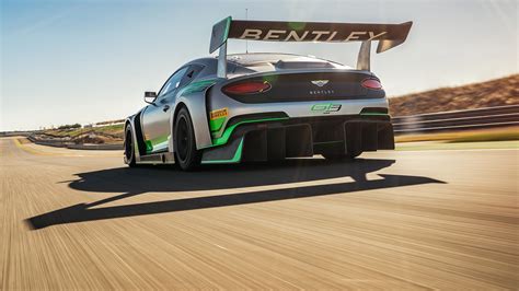 Bentley Continental Gt3 Rear View · 2560x1440 Qhd And Wqhd 16 9 Free Photo From Godlike