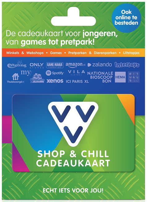 Beeldbank Shop And Chill Cadeaukaart Vvv Cadeaukaarten