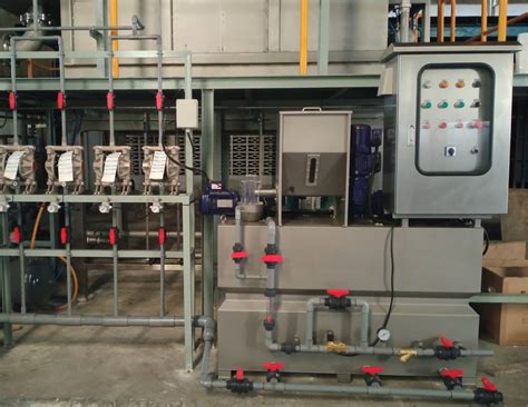 Auto Polymer Flocculant Preparation System Cheme Advance Services Sdn Bhd