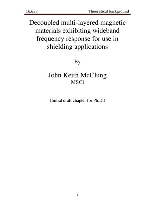 pdf decoupled multi layered magnetic materials exhibiting wideband