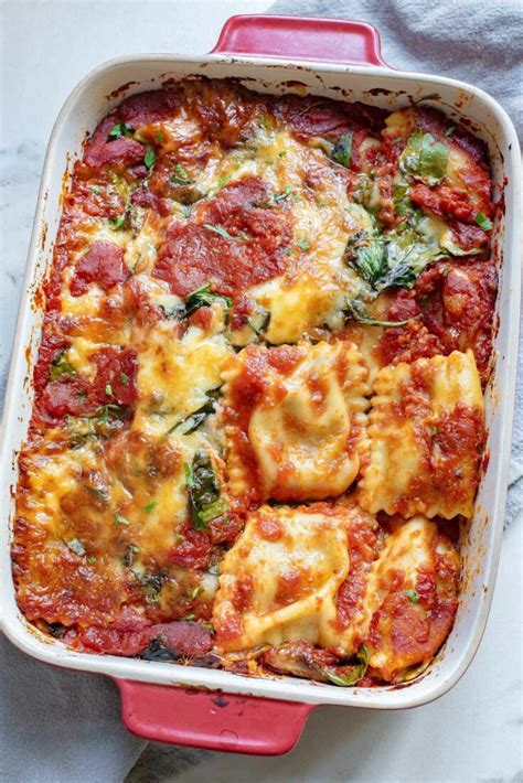 Baked Ravioli Casserole Recipes From A Pantry