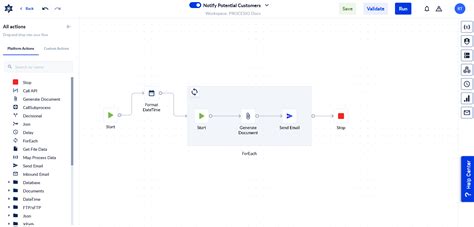 using the document designer to send customized emails integrations