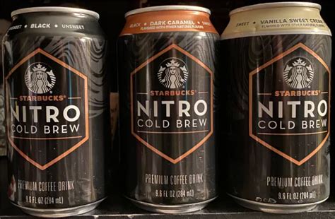 Why Starbucks Nitro Cold Brew Packs A Caffeine Punch