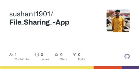 GitHub Sushant File Sharing App