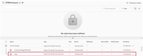 디지털 트윈 빌더미리 보기 흐름 Microsoft Fabric Microsoft Learn