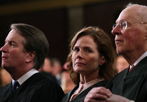 Justice Amy Coney Barrett Defies Expectations As Center Figure On
