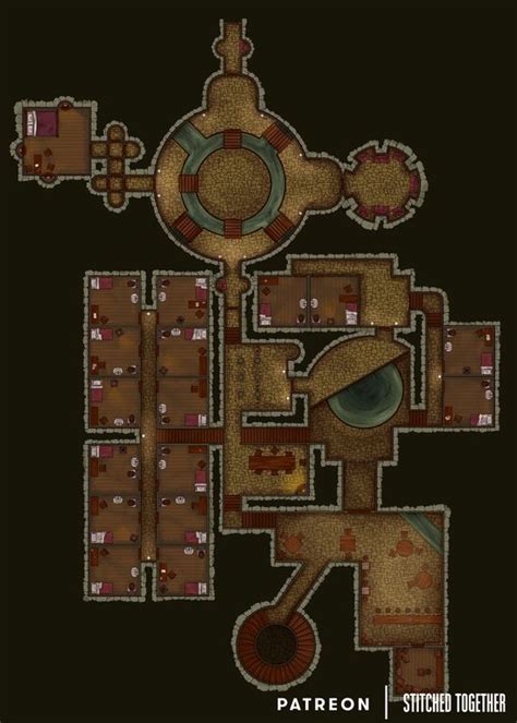 Thieves Guild A Hidden Lair Battlemaps Adventurers Guild Skyrim