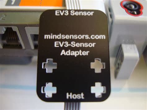 CH LEGO BLOG Mindsensors EV sensor adapter for NXT的基本功能測試