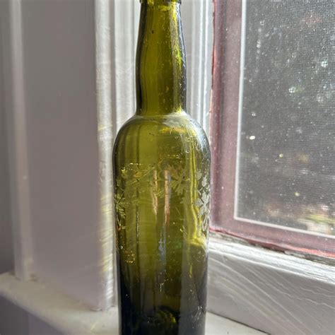 Colored Glass Bottles Etsy