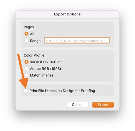 Export File Names Fundy Software Help Center