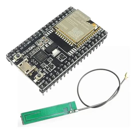 Placa Esp32 Esp32u Antena Externa Wifi Bt Devkitc Arduino Cuotas
