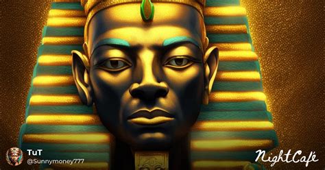 Golden Pharaoh Surrounded By Fortune And Good Luck Ai Art