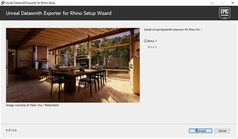 installing the datasmith plugin for rhino on windows twinmotion documentation epic developer
