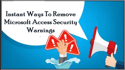 Resolving Microsoft Access Security Notice Tips For Ultimate Protection