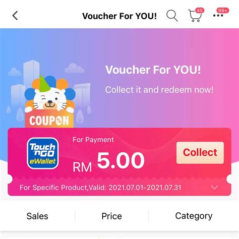 💙 Lazada X Tng Rm5 Off Voucher Freebies Land Malaysia