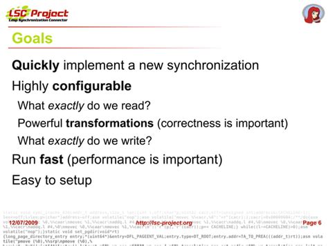 Ldap Synchronization Connector Lsc Ppt