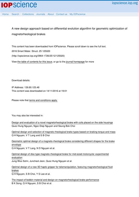 pdf a new design approach based on differential evolution algorithm