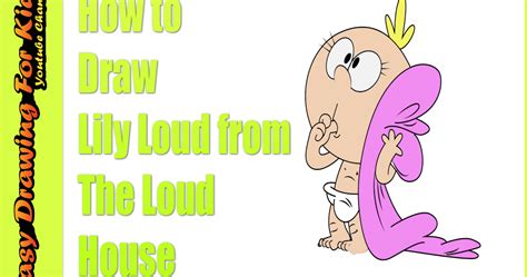 How To Draw Lily Loud From The Loud House Drawing Course For Beginners