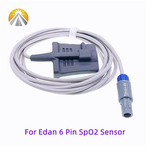 Sensor Spo2 Reutilizable Para Edan Monitor De Oximetr A Para Reci N Nacidos Adultos Cable Sao2 