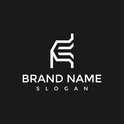 미니멀하고 독창적인 유니크한 스타일 Kc 이니셜 기반 프리미엄 벡터