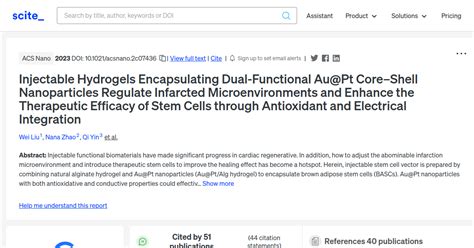 Injectable Hydrogels Encapsulating Dual Functional Aupt Coreshell Nanoparticles Regulate