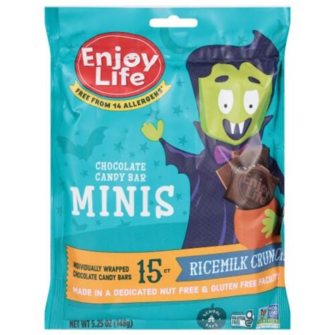 Enjoy Life™ Ricemilk Crunch Mini Halloween Chocolate Candy Bars 5 25 Oz Kroger