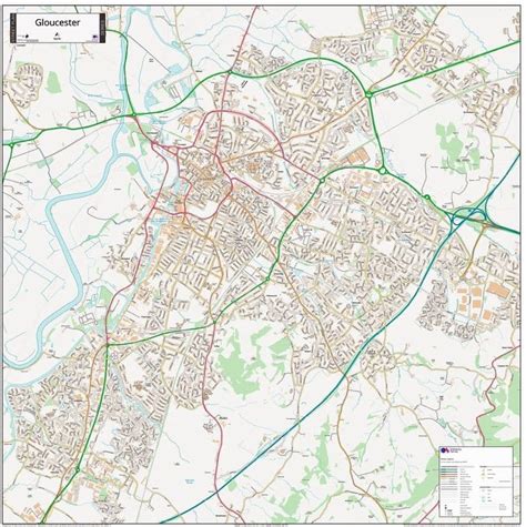 Gloucester Street Map
