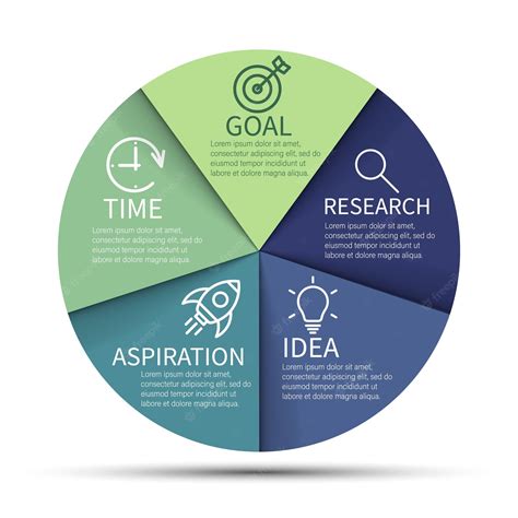 premium vector process chartand and 5 options or steps abstract elements of graph diagram with