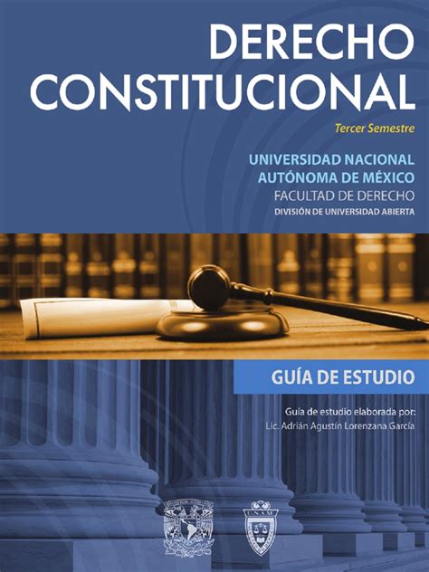 Guia Derecho Constitucional Pdf Federación México