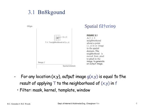 Image Enhancement In Spatial Frequency Domain Pptx