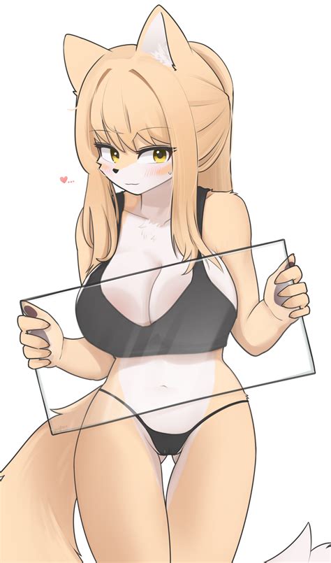 Rule 34 2022 Against Surface Anthro Blush Bra Breast Squish Breasts